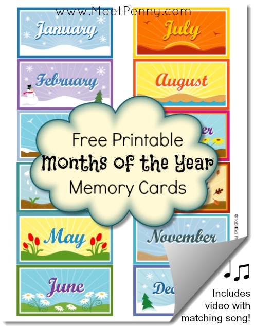 Free Printable Months Of The Year Cards - Printable Templates: Your Go ... Free Printable Months Of The Year Cards - Printable Templates: Your Go ...