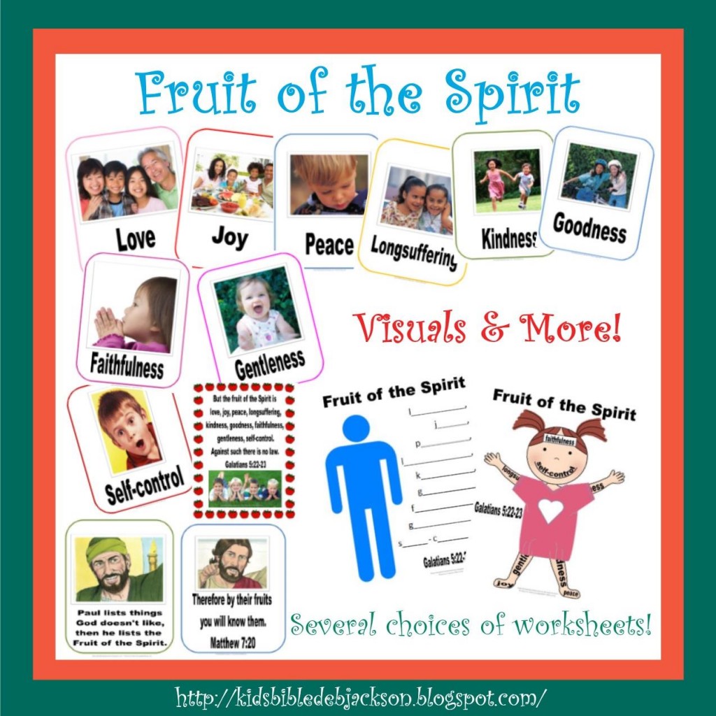 Fruit Of The Spirit Homeschool Curriculum at Margaret Bower blog