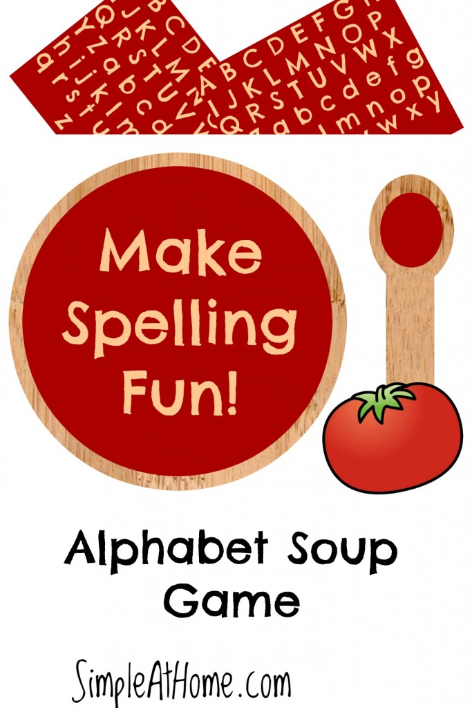 FREE Alphabet Soup Spelling Game | Free Homeschool Deals