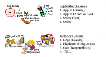 Free Christian Preschool Lessons for an Entire Year!