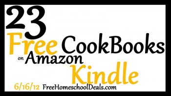 23 Free Cookbooks on Kindle 6/16/12