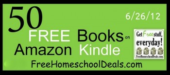50 FREE Books on Amazon Kindle 6/26/12