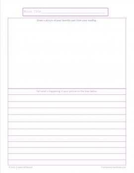 Free Reading Logs & Book Report Pages (Free Homeschool Planner)