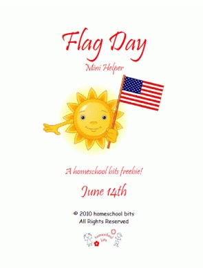 (Free) Flag Day Mini Helper