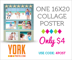 16 x 20 Custom Collage Poster for $4 + Shipping