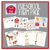 Free Preschool Printables: Farm Pack