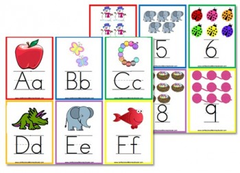 {More} FREE Alphabet Flashcards & Wall Posters