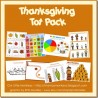 Free Thanksgiving Printables Tot Pack