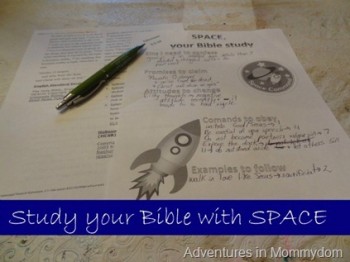 Free Bible Study Printable for Kids: Outer Space