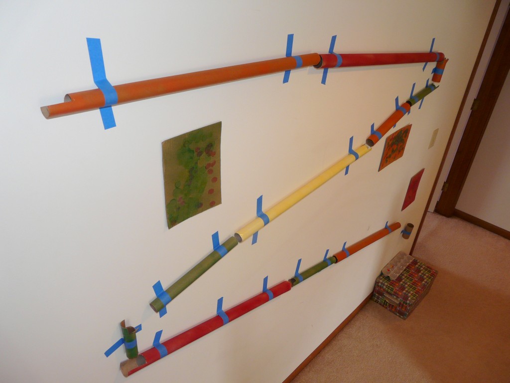 Make a DIY Marble Run from Household Items