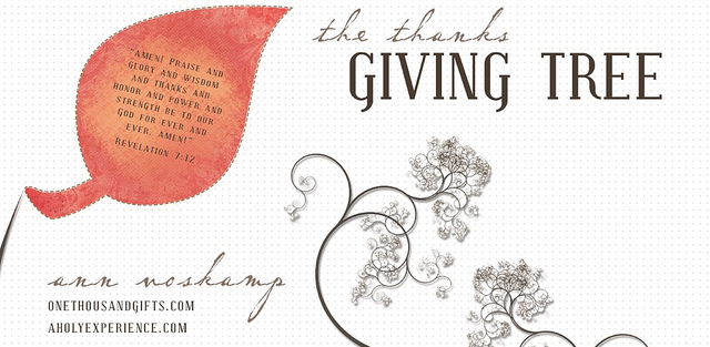 Free Thanksgiving Tree Printable