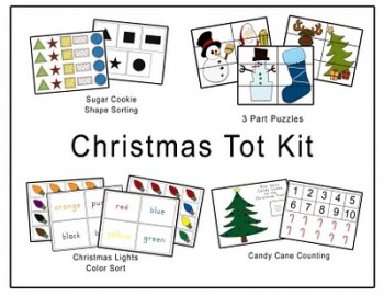 Preschool Freebies: Christmas Tot Kit
