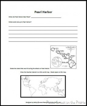 Free Pearl Harbor Notebooking Pages