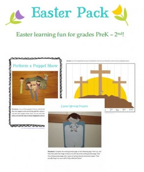 Free Easter Printable Pack for PreK-2nd Grade