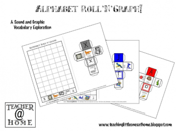 Free Printable: Alphabet Roll'n'Graph