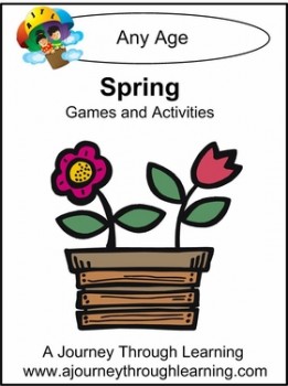 Free Spring Games and Activities Pack from A Journey Through Learning