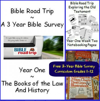 Free Bible Survey Curriculum for Grades 1-12