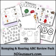 Free ABC Printable Worksheet Set