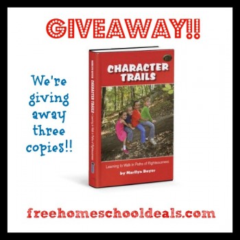 Character Concepts: Character Trails Book Giveaway