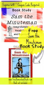 Homeschool Freebie: Book Study of Sam the Minuteman by Nathaniel ...