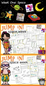 Free Summer Learning Lessons: Space Themed Unit with Printables