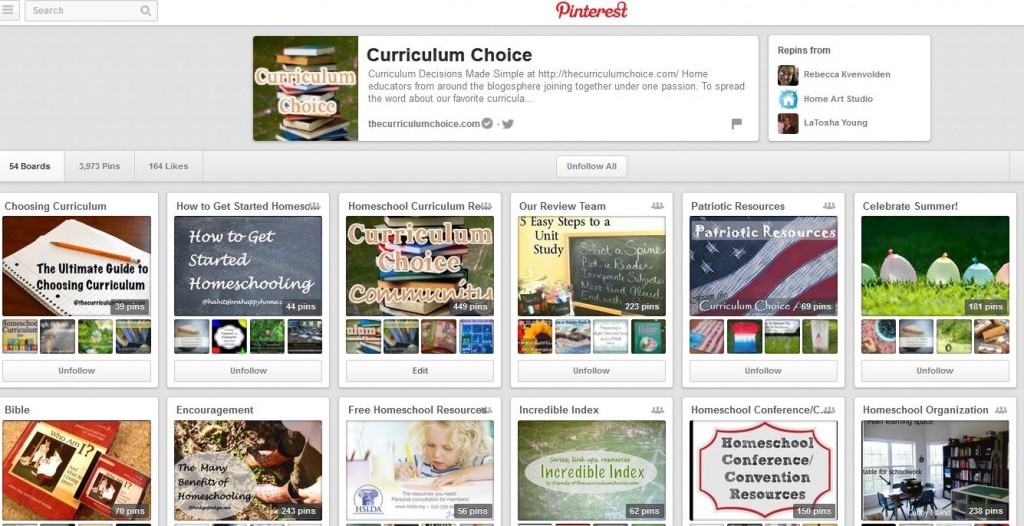 The ULTIMATE Homeschool Pinterest Party 