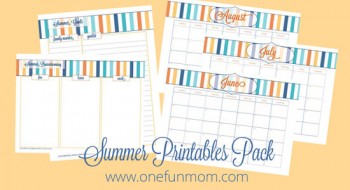 Free Summer Planning Printables