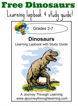 Free Dinosaurs Lapbook with Study Guide Coupon Code: $13 Value ...
