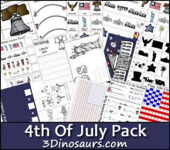 Free 4th of July Printable Pack (75 pages+)