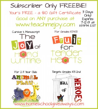 11 New Homeschool Freebies, Deals, Resources, and more!