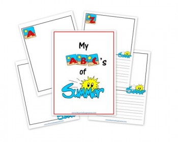 Free My ABC's of Summer Printable Journal
