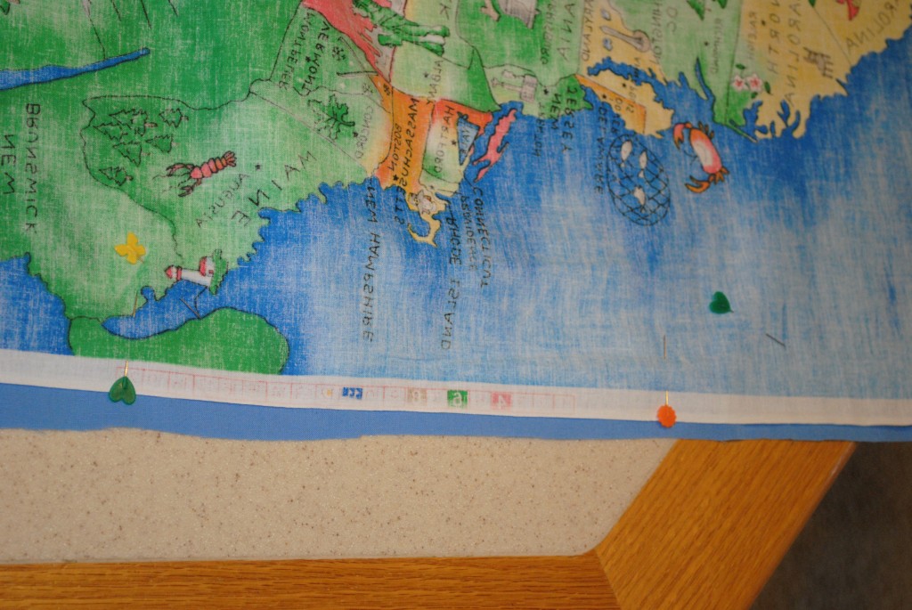 Homeschool DIY: How to Sew a World or US Map for Your Homeschool