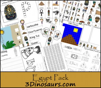 FREE Ancient Egypt Unit Study + Printable Pack