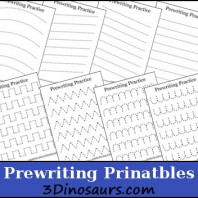 Free Prewriting Practice Printables