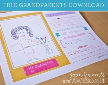 Free Grandparents Day Printables