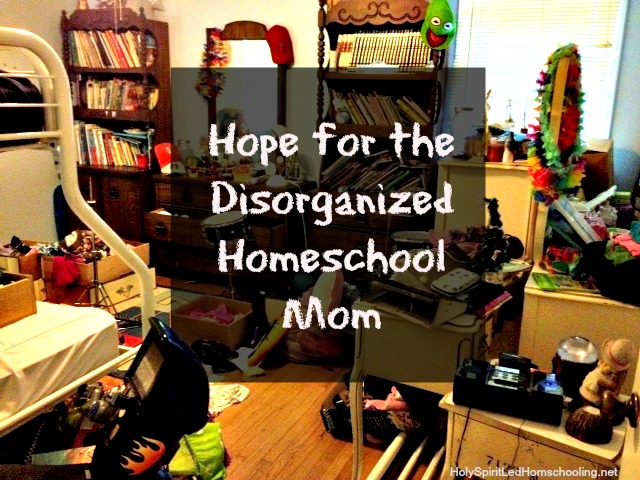 Hope for the Disorganized Homeschool Mom (and a Menu Plan)