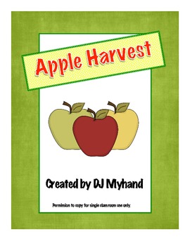Free Download: Apple Harvest Game (Open-Ended for Speech and Language ...