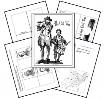 Free Civil War Lapbook