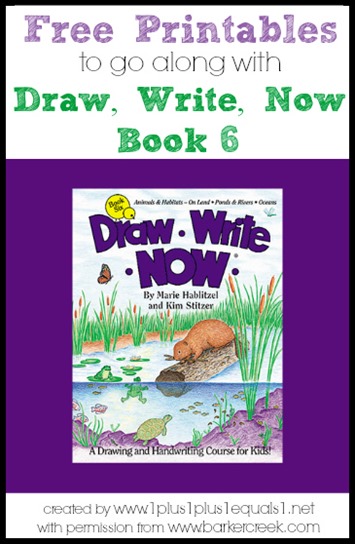 Free Draw Write Now Book 6 Printables