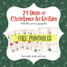 Christmas: Free 24 Days of Christmas Activities Printables (including ...