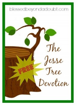 Jesse Tree: Free Devotion Printables