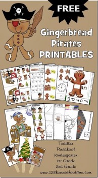 Free The Gingerbread Pirates Worksheets