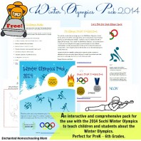 Winter Olympics 2014: Free Printables Pack (100+ pages!)