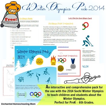 Winter Olympics 2014: Free Printables Pack (100+ pages!)