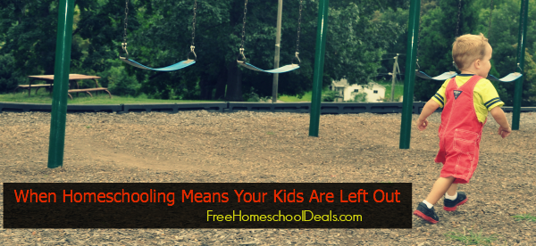 When Homeschooling Means Your Kids are Left Out