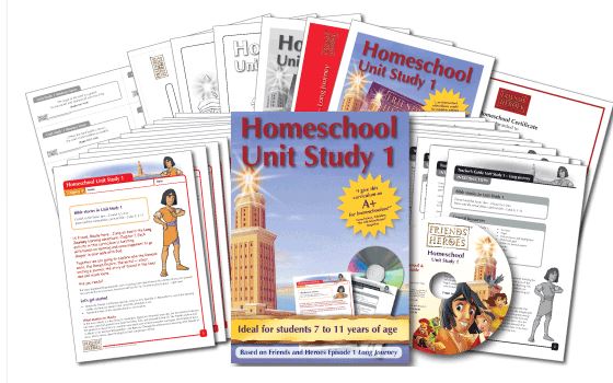 WINNER of the Friends and Heroes Homeschool Curriculum + Discount Codes!