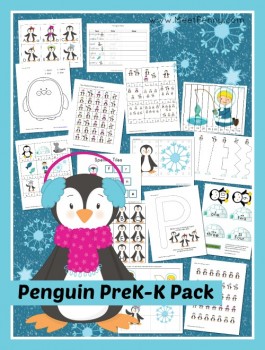 Free Printables: Penguin PreK-K Printable Activity Pack