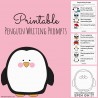Free Penguin Writing Prompts Worksheets