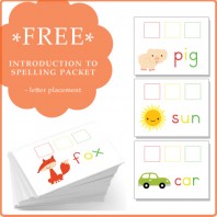 Free Letter Tracing Placemat Printables