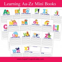 FREE Learning A-Z Mini Books Printables